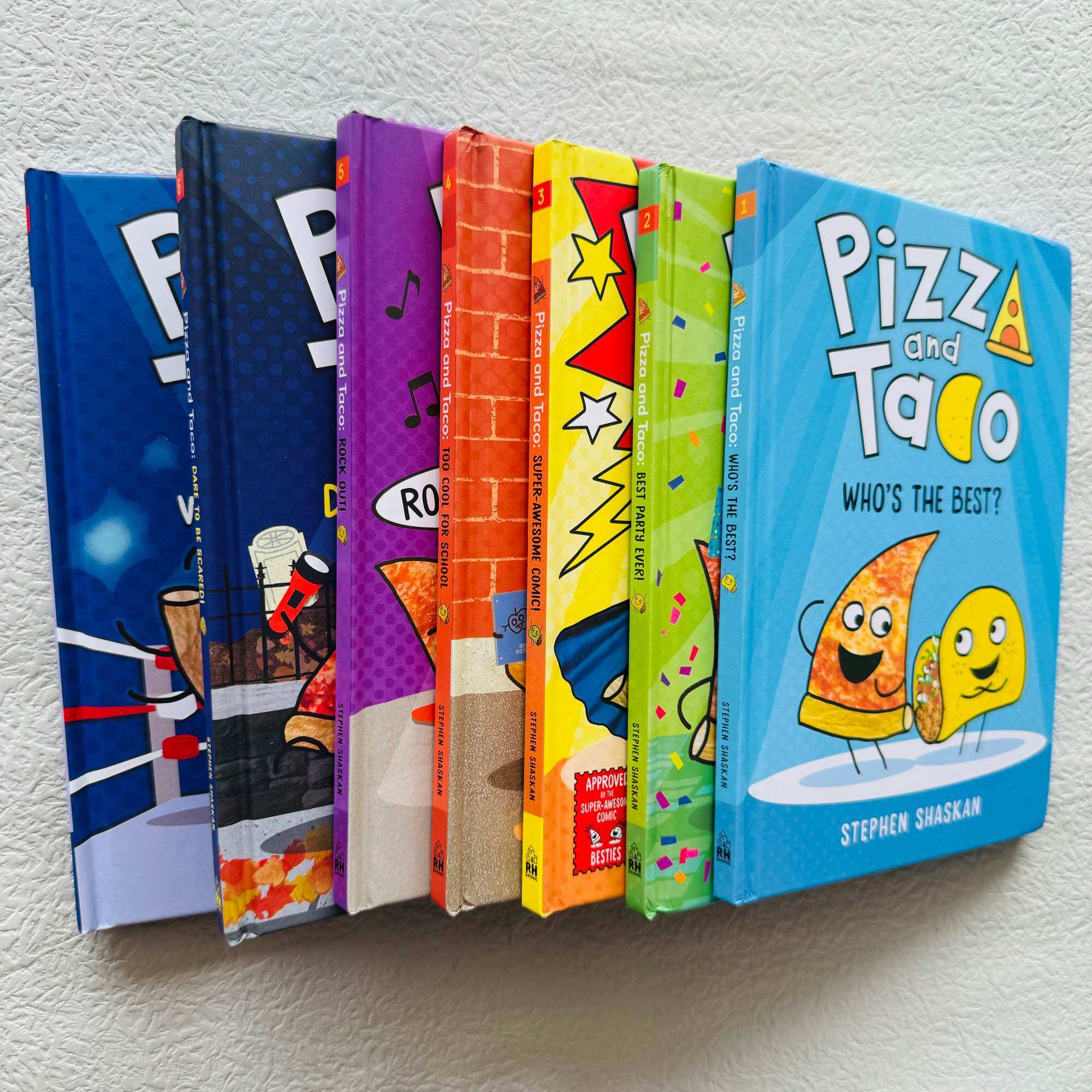 This Pizza and Taco Series 7 Books Set Ages5-8 Hardcover - kidsbookcm ...