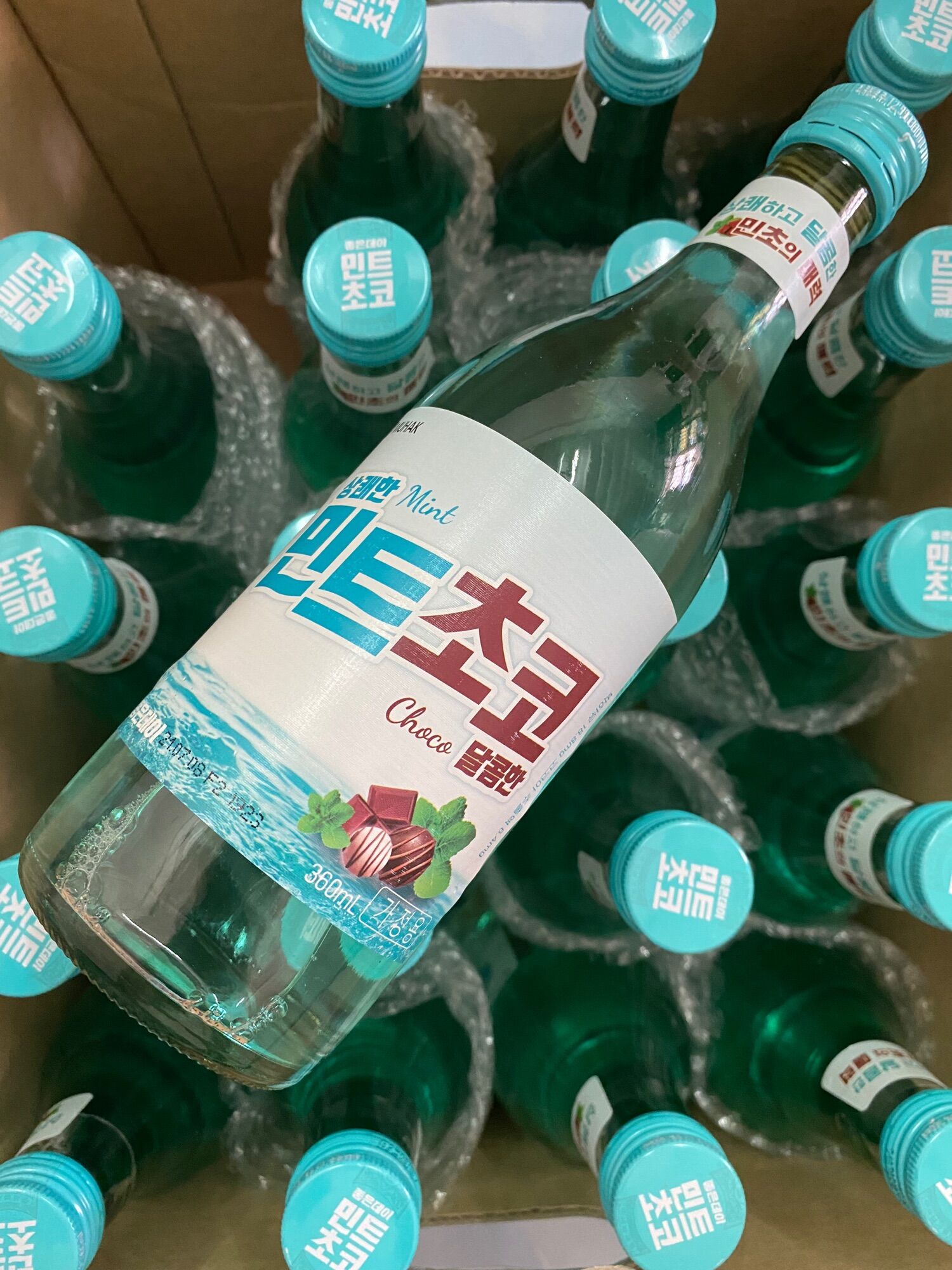 Soju mint choc โซจูมิ้นต์ช็อก ลิมิตเตดในช่วงซัมเมอร์ 360ml ...