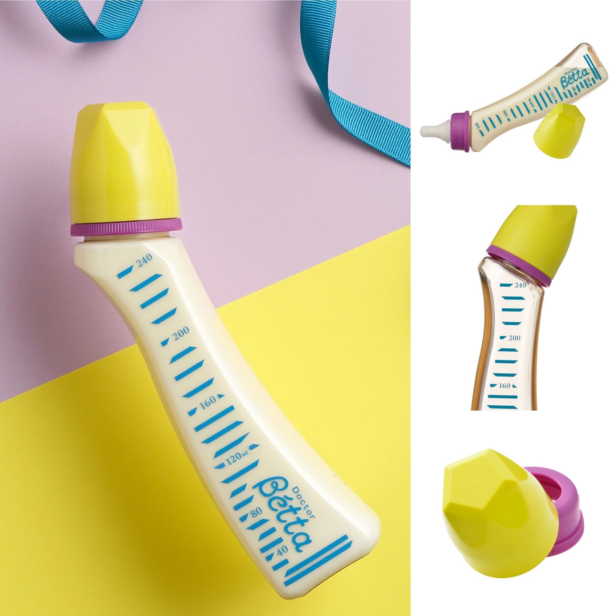 Dr.Betta ขวดนม 240ml คอแคบ รุ่น S1 PPSU นำเข้าจากญี่ปุ่น - LC Baby Shop - ThaiPick