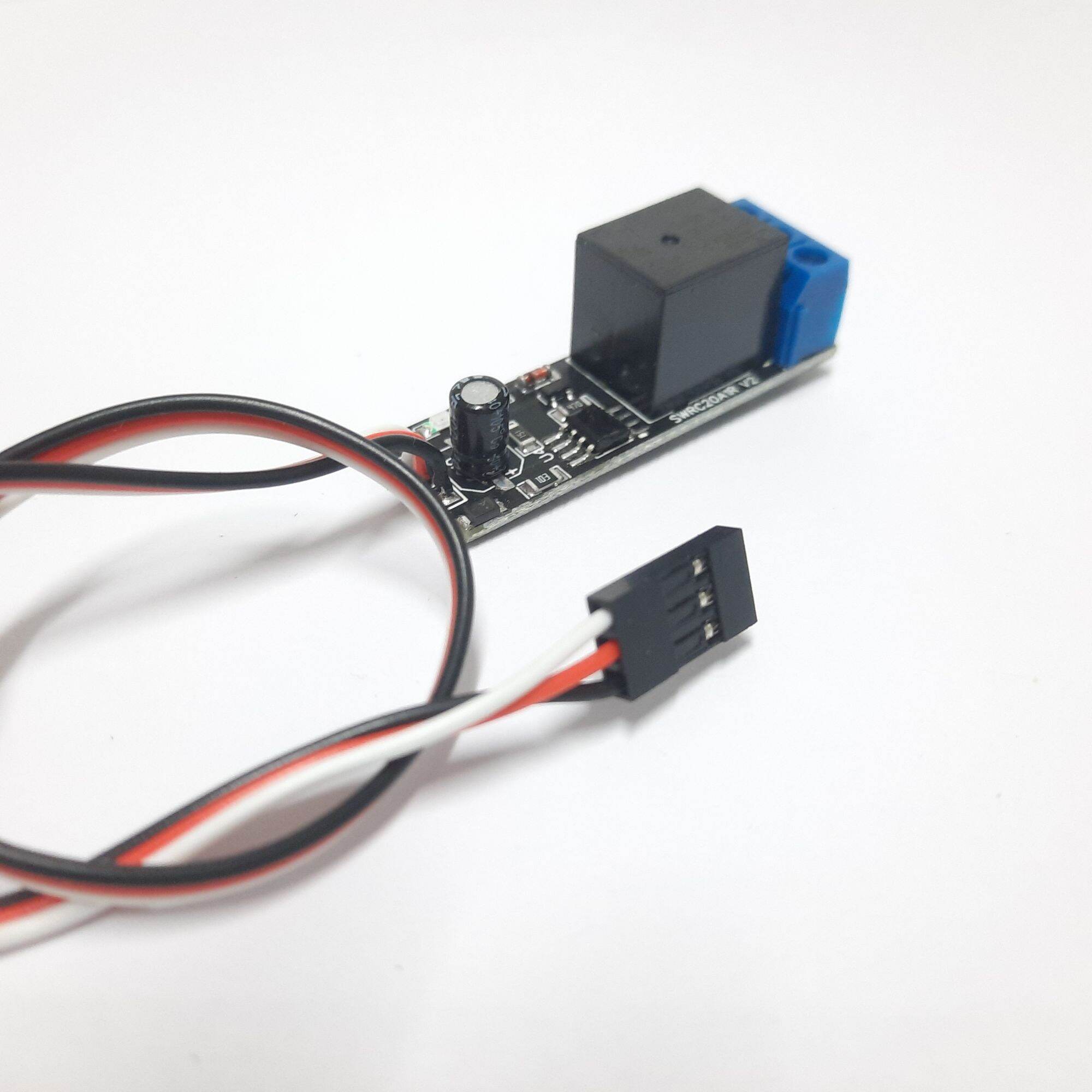 (รุ่นล่าสุด)SWRC20A1R Rc Relay Switch 20A 1Relay รีเลย์สำหรับรีโมท RC ...