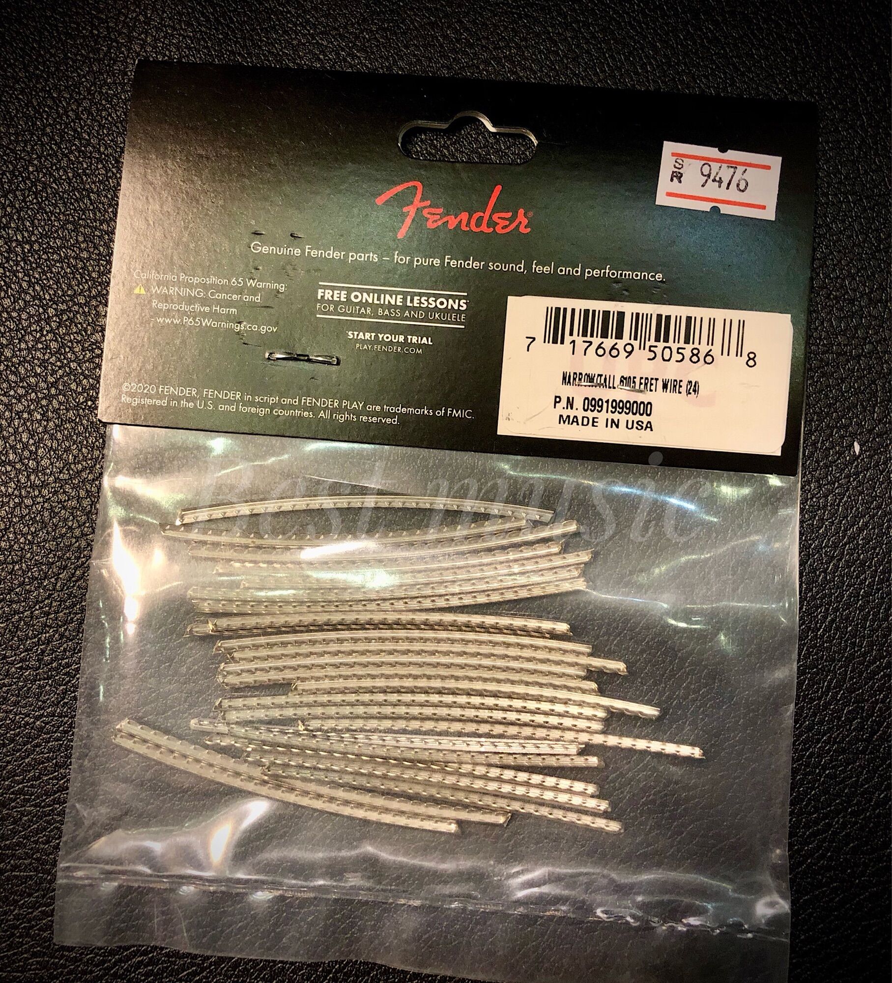 FENDER NARROW/TALL GUITAR FRET (24/ Pack) - Best music - ThaiPick