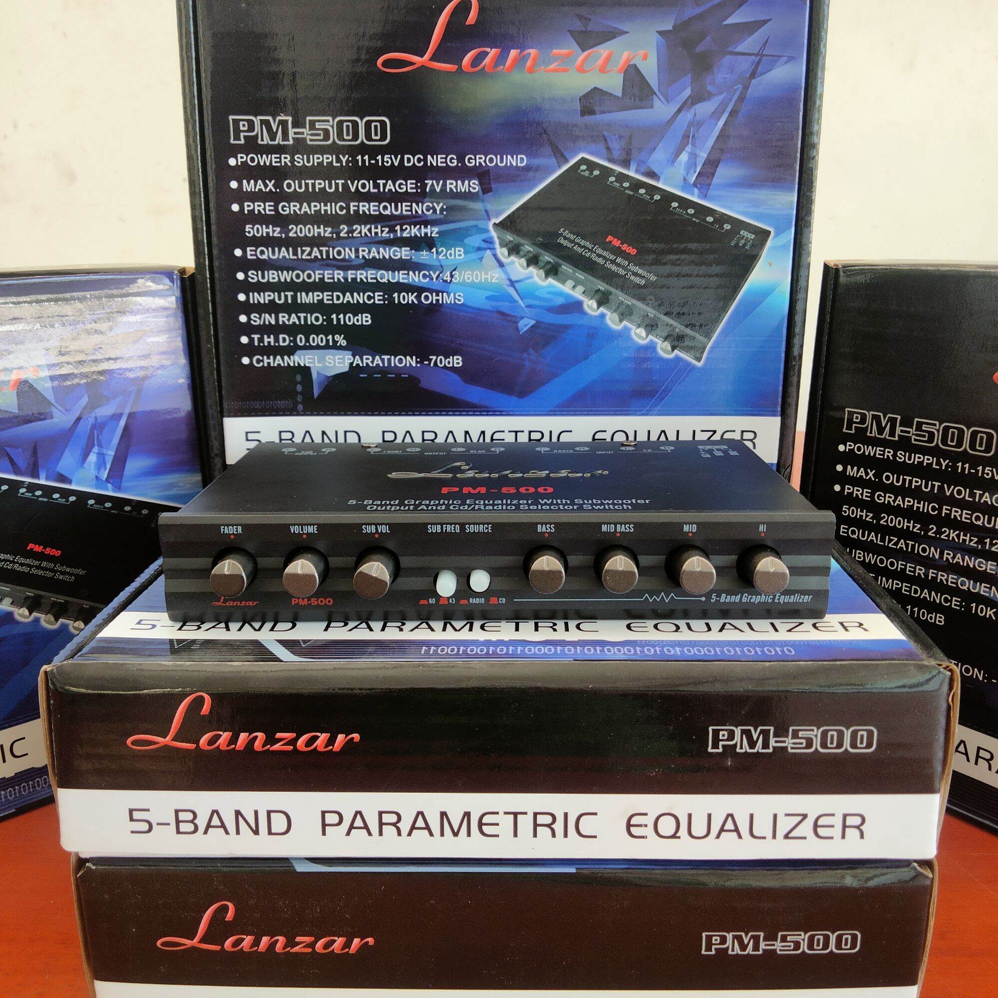 ปรี แบนด์ Lanzar 5 แบน PM-500 เล่นง่าย volume แยกชัดเจน โปรสุดคุ้มด่วนๆ ...