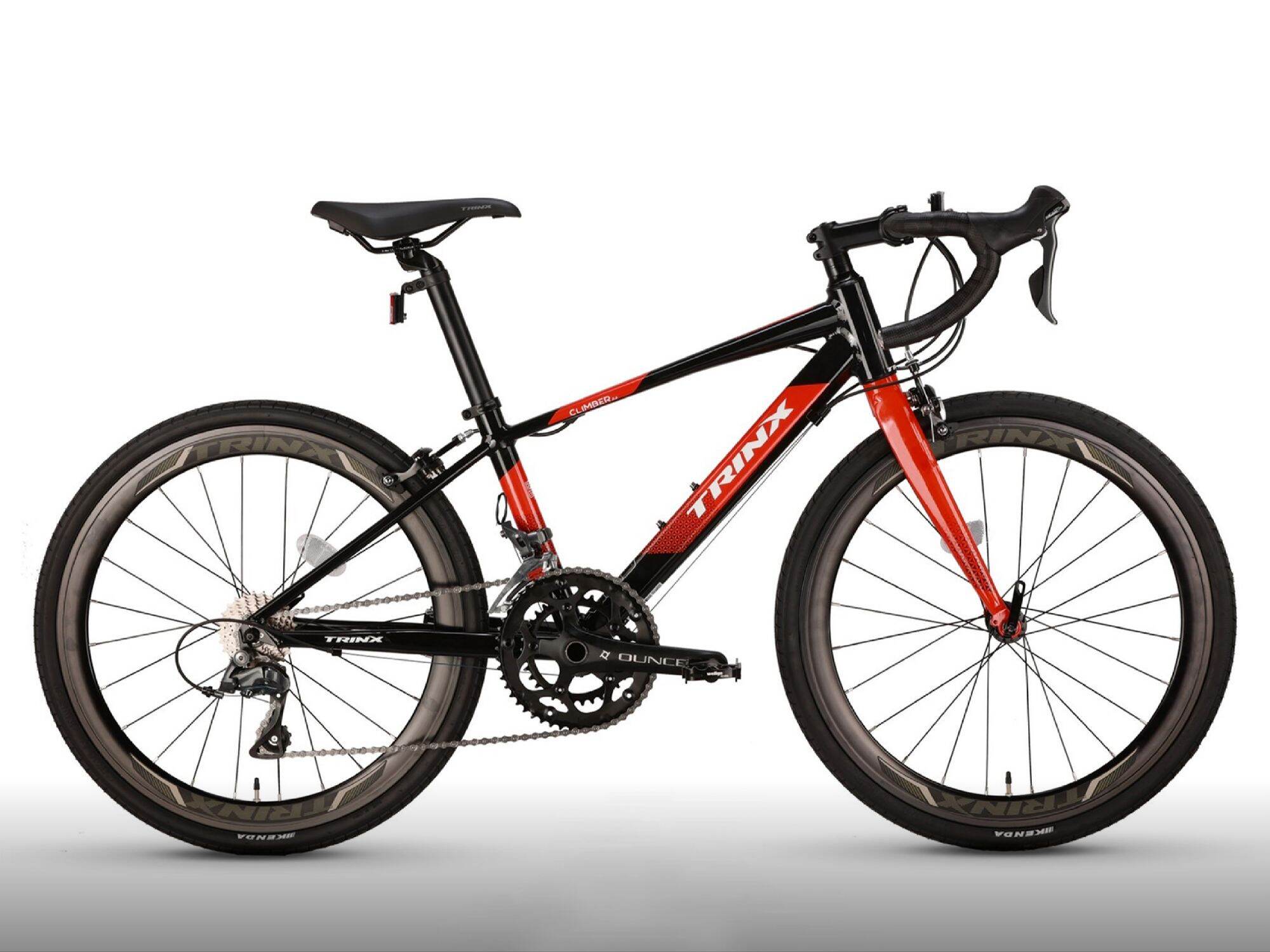 TRINX CLIMBER 2.2(ส่งฟรี+ผ่อน0%) เสือหมอบเด็ก ล้อ 24" เกียร์ CLARIS 16SP กะโหลกกลวง ดิสก์เบรค ...