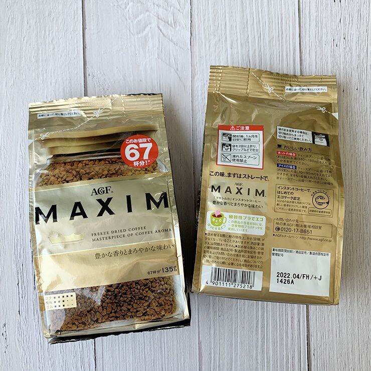 AGF Maxim Freeze Dried CoffeeMasterpiece of Coffee Aromaกาแฟสำเร็จรูปชนิดฟรีซดราย ???????? 135g ...