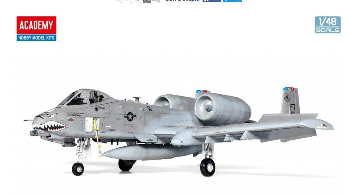 ชุดโมเดลฝูงบิน75th 12348 148 A-10C - Global Merch Park - ThaiPick