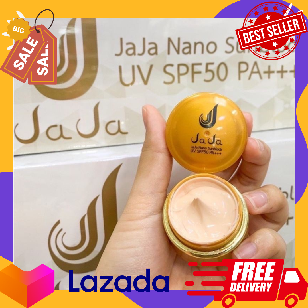 Jaja Nano จ๊ะจ๋า นาโน ( 1กระปุก ) เนื้อครีมนาโน เกลี่ยง่าย ล็อตใหม่ ...