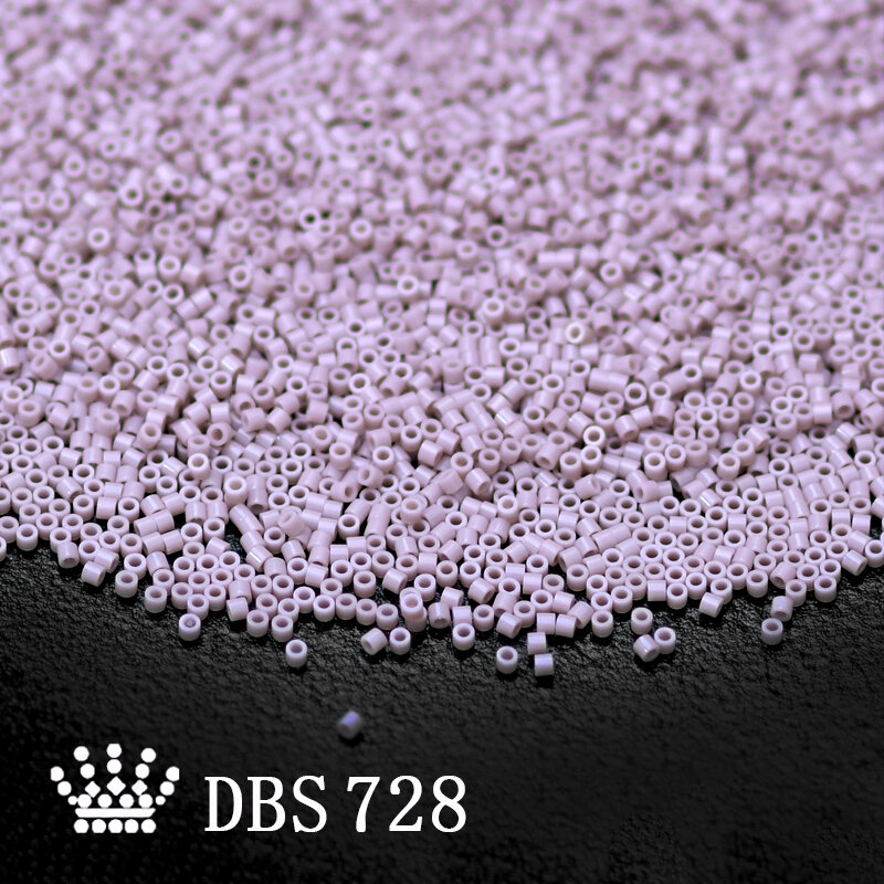 Yuhao DBS ลูกปัดโบราณ Miyuki ลูกปัดสีเบจขนาด1.3มม./14สี/2G งานปักสีทึบ ...