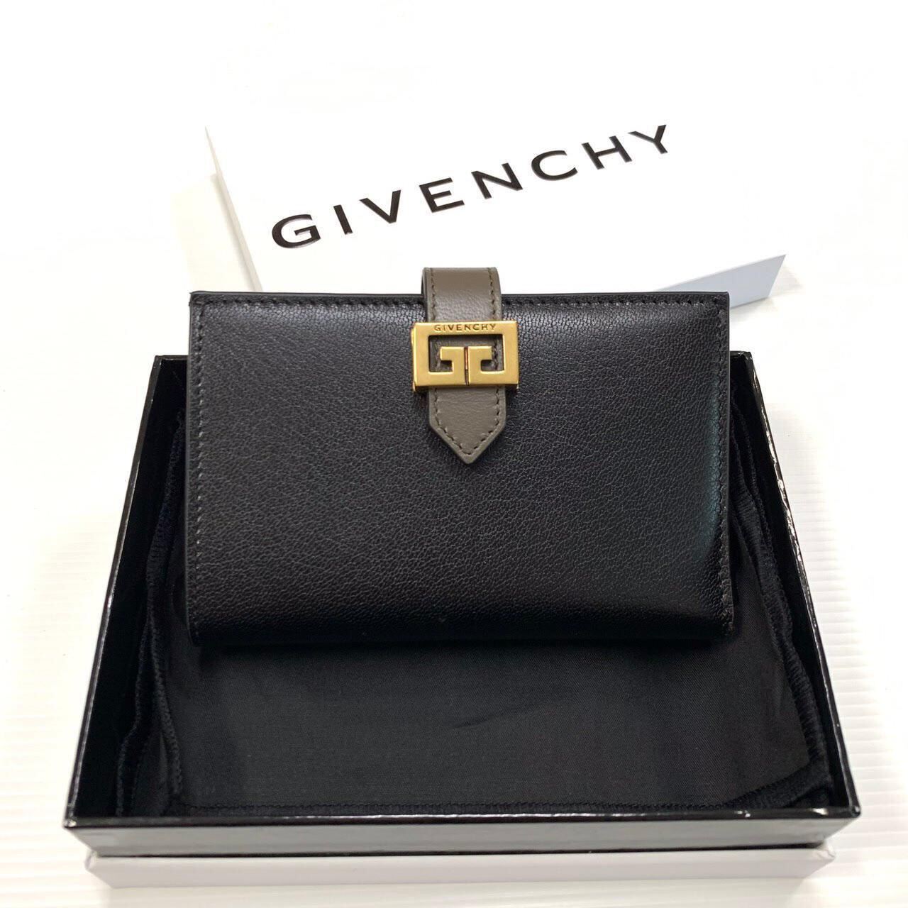 NEW YSL SARAH WALLET CHEVRON GREY SHW - Bagnifique Brandname - ThaiPick