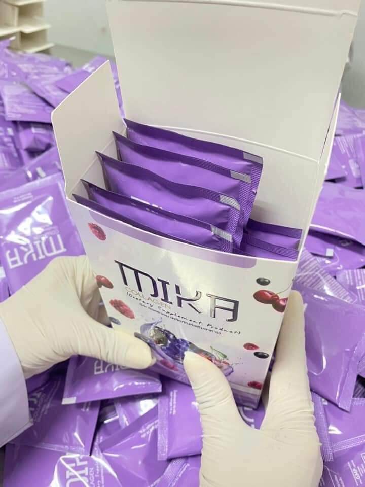 ส่งฟรีMika Collagen (มิกะ คอลลาเจน) 3 กล่อง 1000 บาท - Lamona-byPang ...