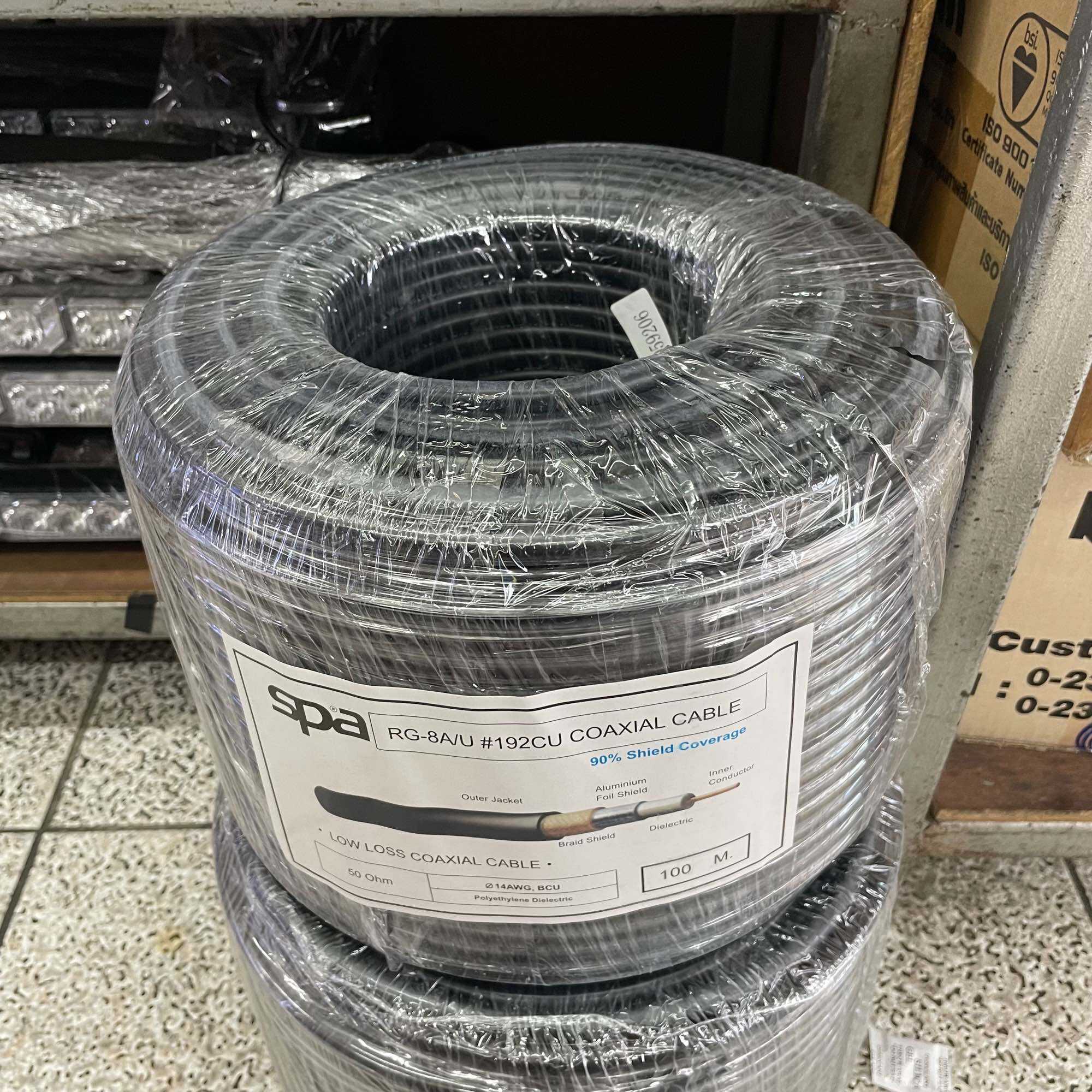 สายนำสัญญาณ RG-8A/U (เลือกความยาวได้) | Lazada.co.th