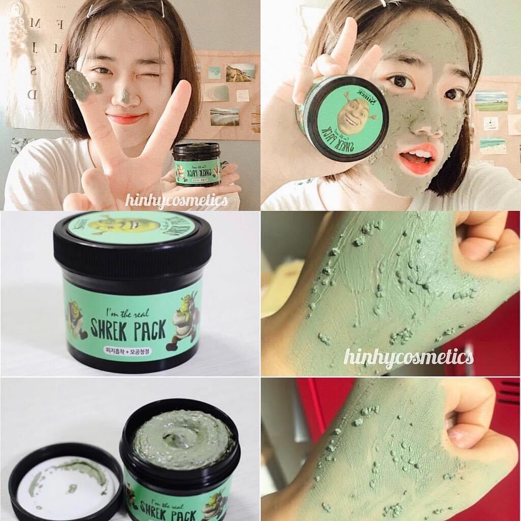 ของแท้ พร้อมส่ง Im the Real Shrek Pack มาร์คเชร็ค มาส์กโคลนเขียวชื่อดัง ...