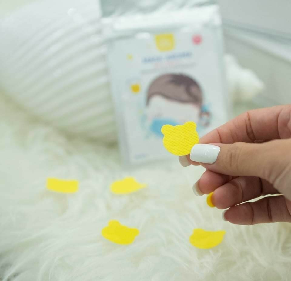 พร้อมส่ง แผ่นหอมติดแมส Little Ryan Mask Aroma Patch (มินิไซส์)30 ชิ้น ...