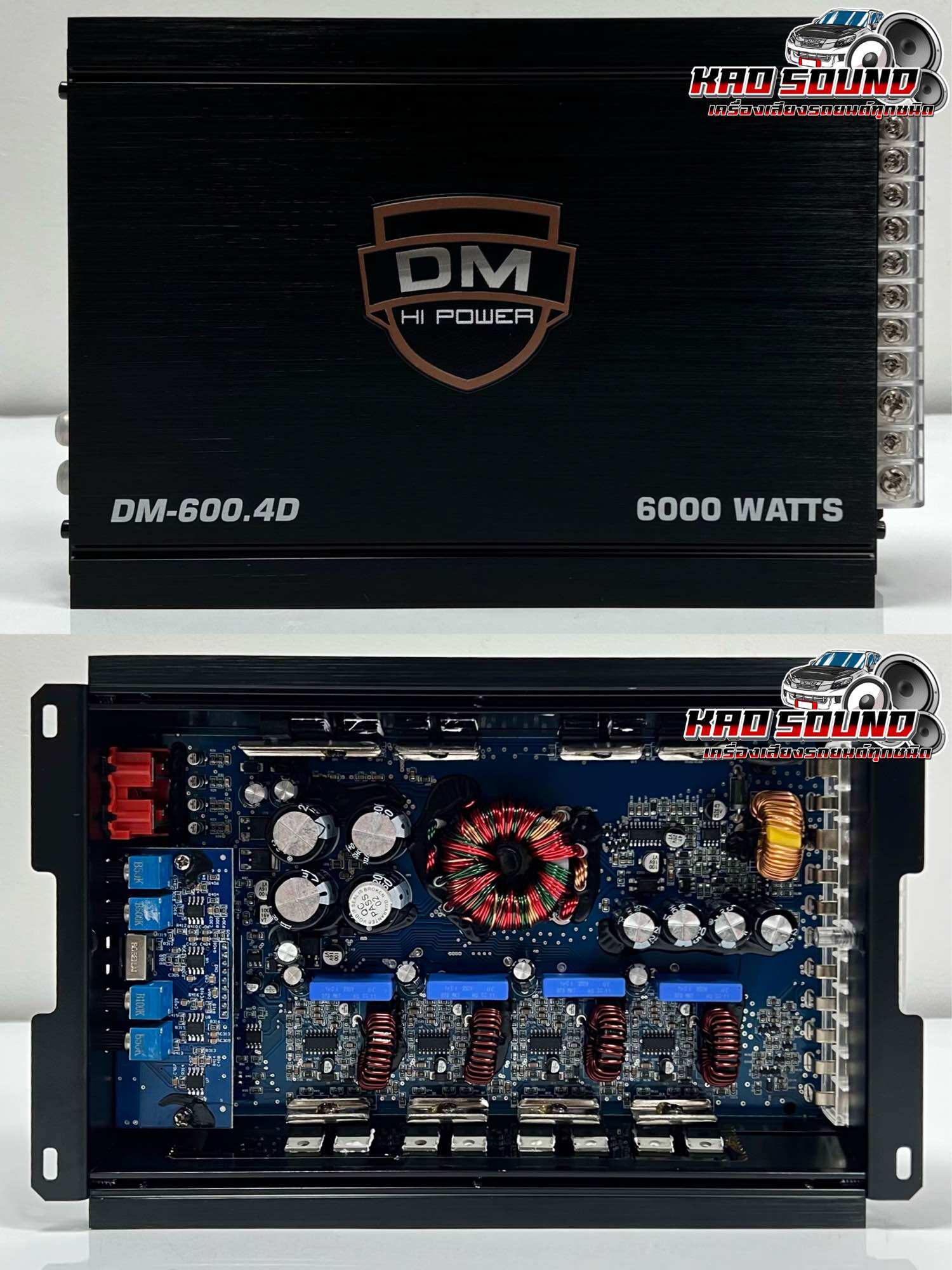 DM HI POWER คลาสดี4ch เพาเวอร์แอมป์ คลาสดี4ch เพาเวอร์แอมป์ DM-700.4D ...