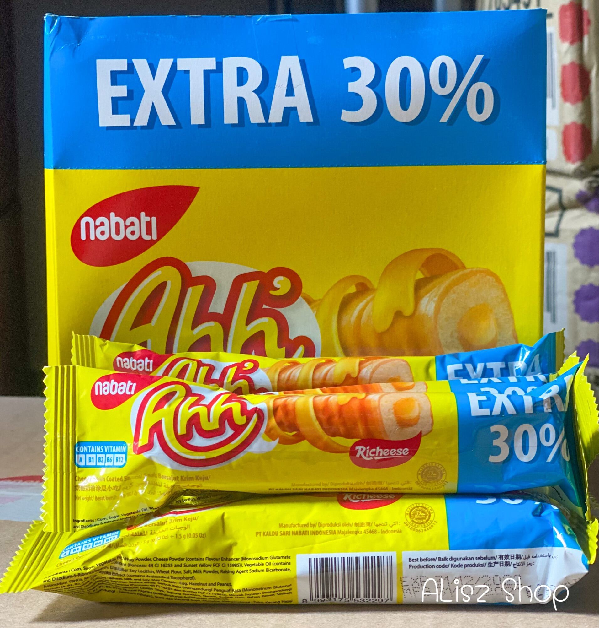 Ahh' EXTRA 30 % ขนมข้าวโพดอบกรอบ ชีสแท่ง ขนมอร่อย สุดฟิน สายชีสไม่ควร ...