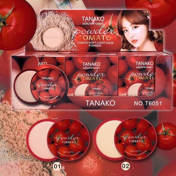 แป้งมะเขือเทศTANAKO UV POWDER TOMATO NO.T6051 - PYDCOSMETICS - ThaiPick