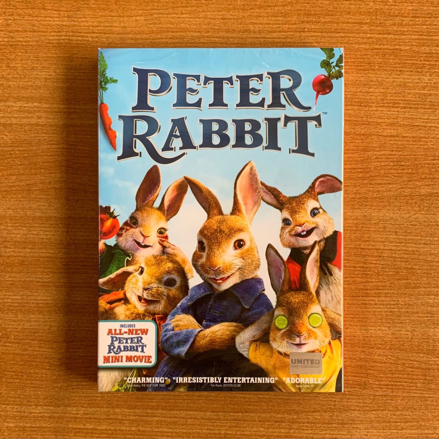 DVD : Peter Rabbit (2018) ปีเตอร์ แรบบิท [มือ 1 ปกสวม] Cartoon ดีวีดี หนัง แผ่นแท้ ตรงปก ...