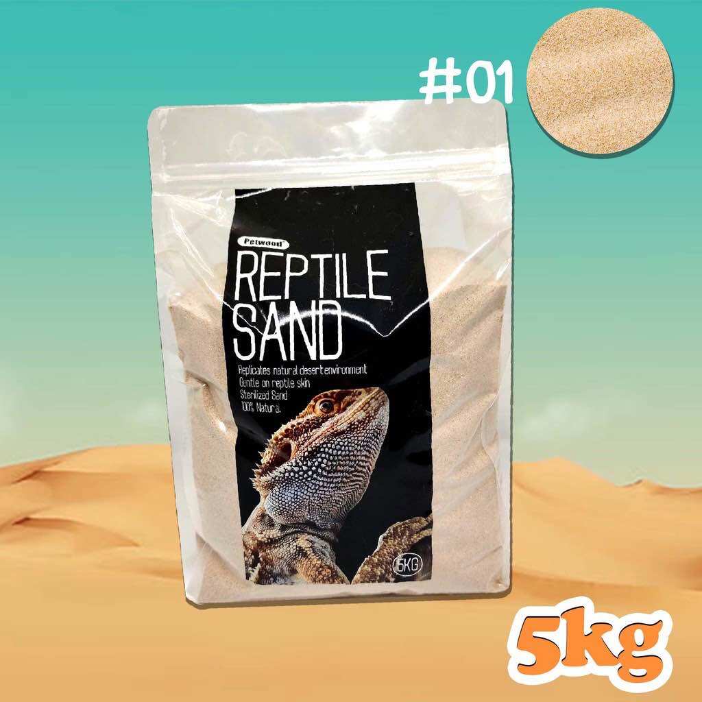 Reptile Sand ทรายรองพื้น ทรายสำหรับสัตว์เลื้อยคลาน ทรายแคลเซียม ทราย ...