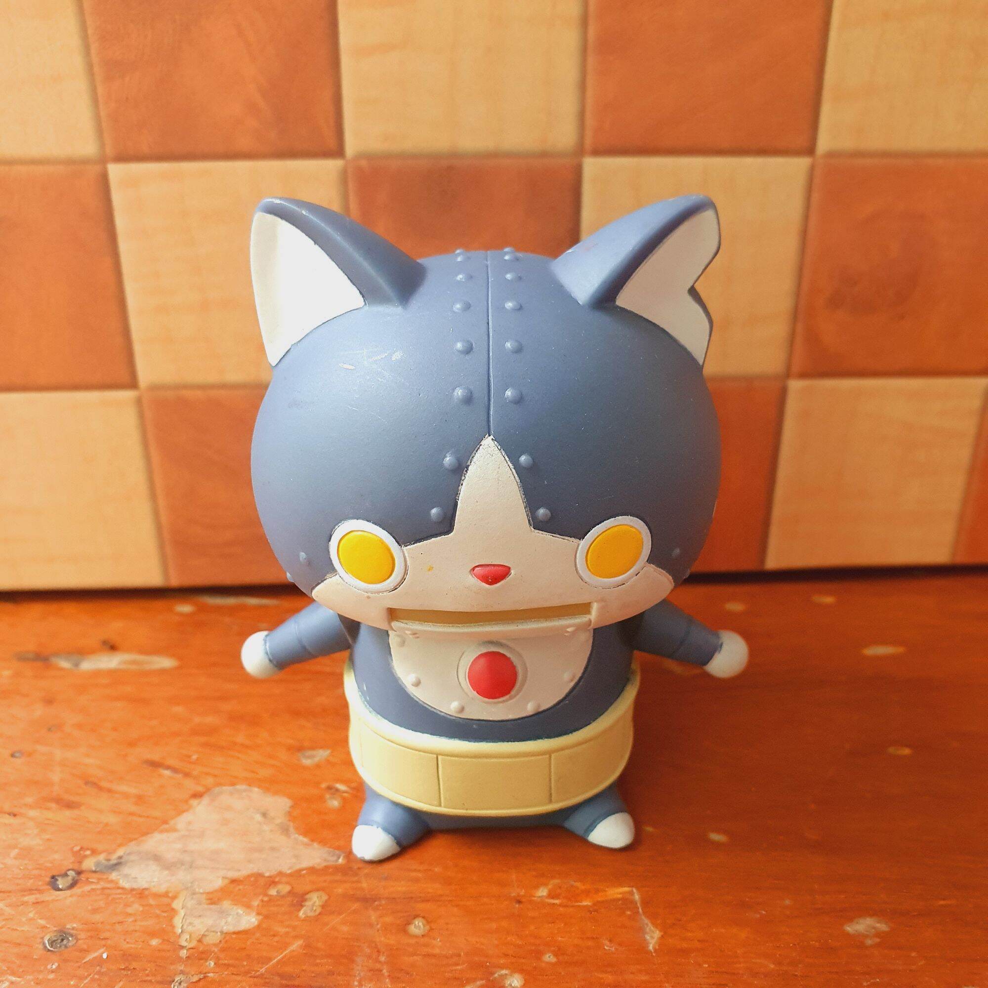 !!งานแท้ ญี่ปุ่น!! มือ2 แมว YoKai Watch Robonyan Figure Vinyl Toy ...
