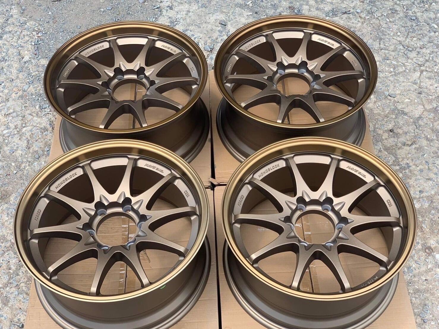 (ไม่ล้น) ล้อแม็กขอบ 18 ล้อแม็ก CE28 กว้าง 8.5 ET38 ราคา 4 วง เลือกสีได้ ...