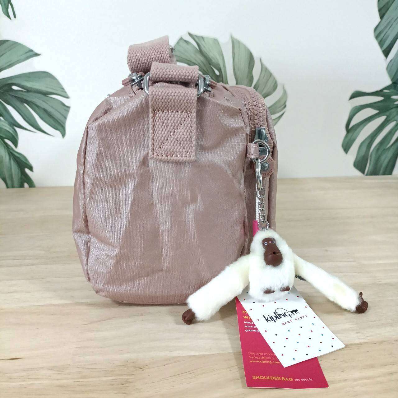 KIPLING RETH CROSSBODY BAGวัสดุ Nylon+polyester กระเป๋าสะพายข้างหรือ ...