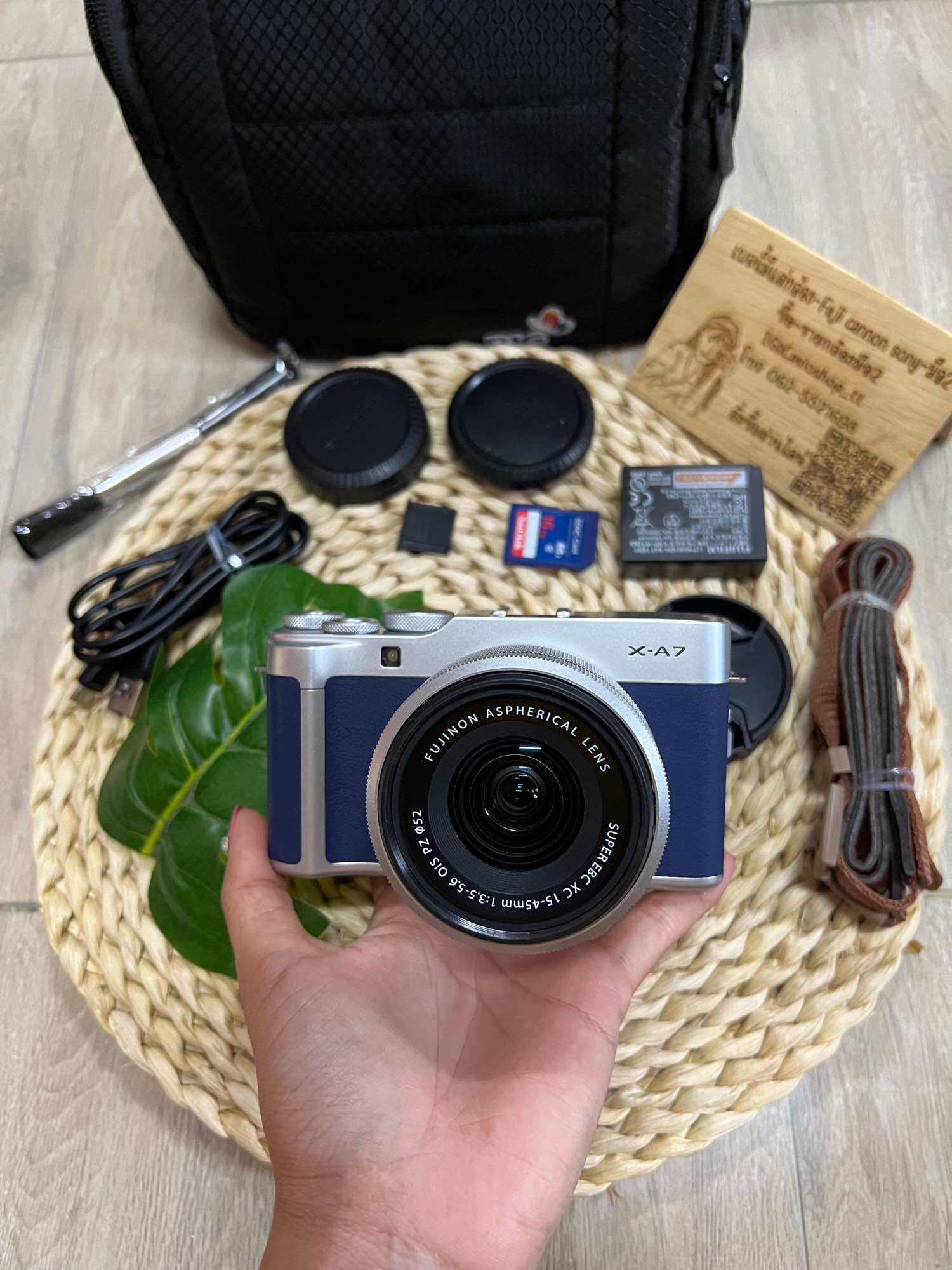 กล้องถ่ายรูป มือ2 รุ่นFuji xa-7 สีบลู สวยมาก เมนูไทย️พร้อมส่ง ...