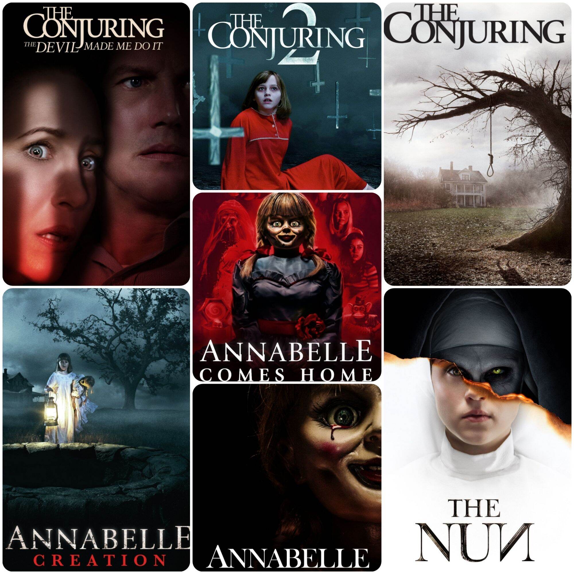 จักรวาล คอนเจอริ่ง ครบ 7 ภาค Conjuring Universe 7-Movie Collection ...