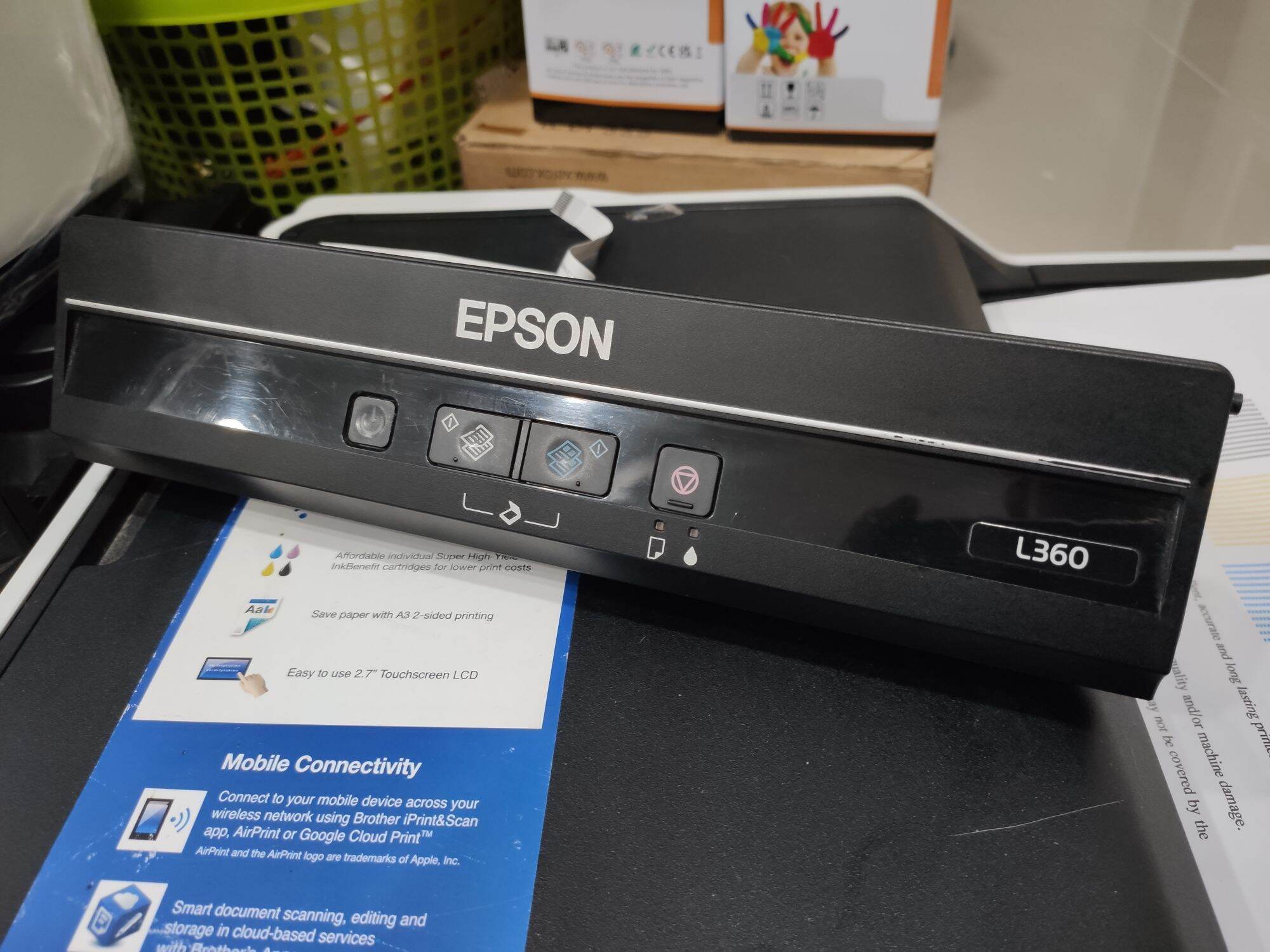 ((มือสอง))แผงปุ่มกดควบคุม Epson L210 L220 L350 L360 L365 L385 | Lazada ...
