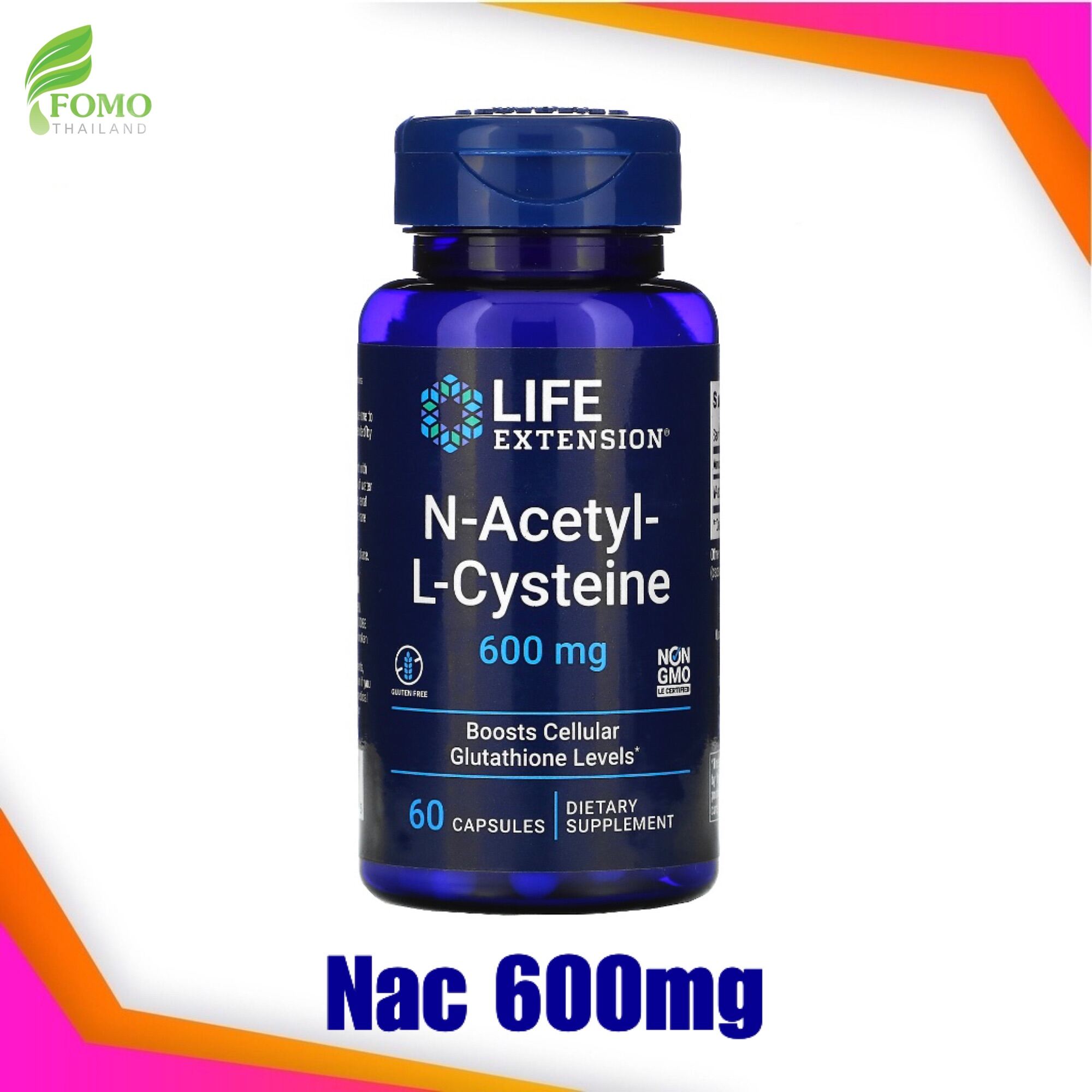 [Exp06/2025] Life Extension NAC 600mg. N-Acetyl-L-Cysteine 600 mg ...