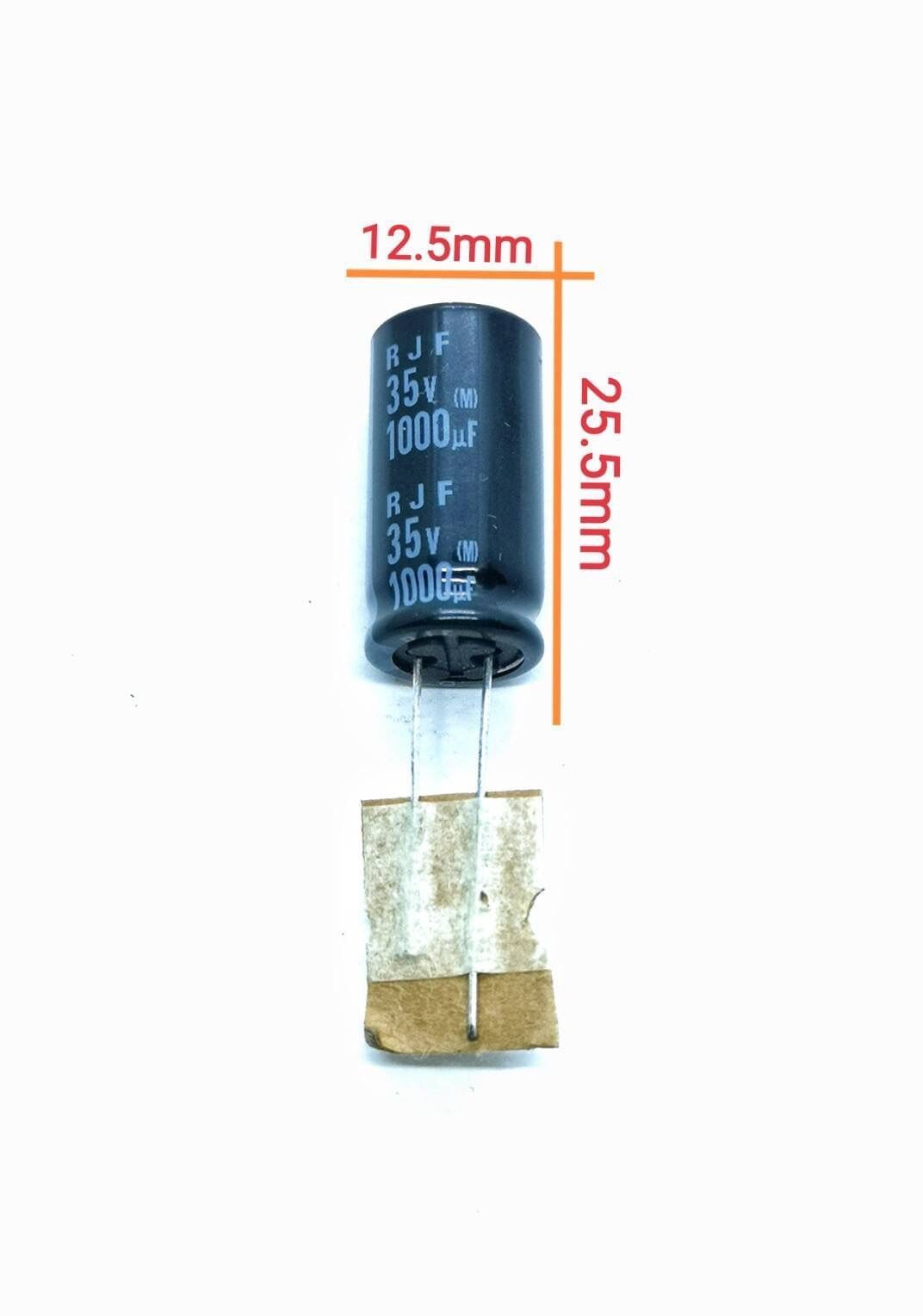 C1000/35V คาปาซิเตอร์ 1000uf 35v คาปาซิสเตอร์ (Capacitor) RJF 1000uF ...