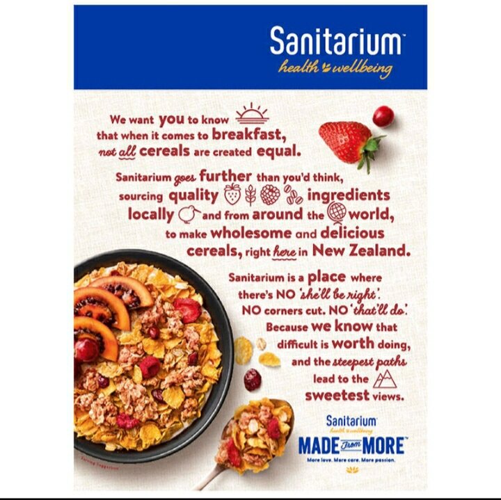 ซานิทาเรียม คลัสเตอร์ คริสป์ ซีเรียลกรอบรสทริปเปิ้ลเบอร์รี่ Sanitarium ...