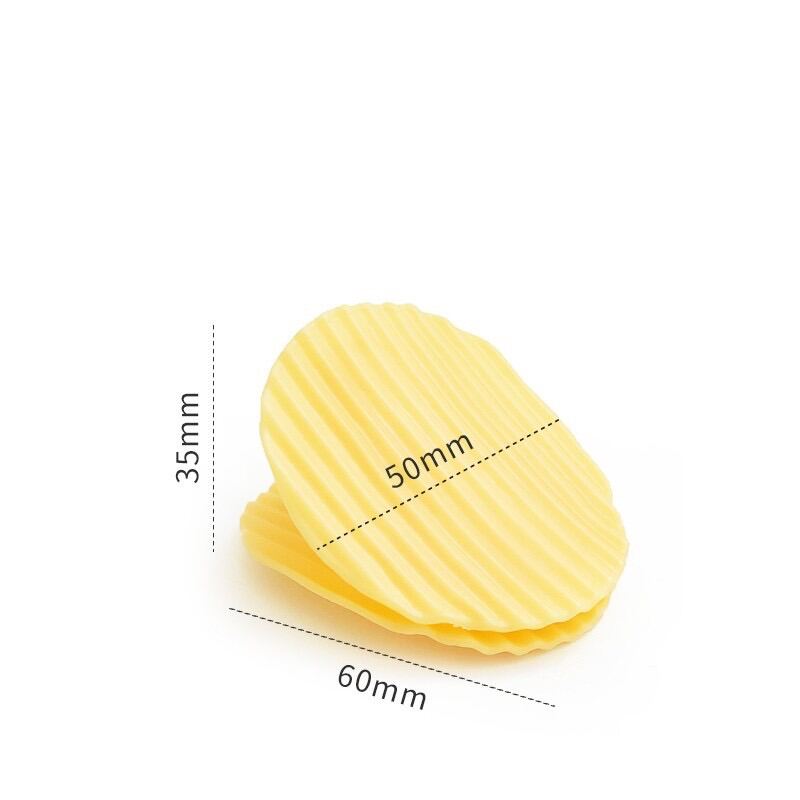 ที่หนีบ???? คลิปหนีบ กระดาษ ถุงขนม รูปมันฝรั่ง น่ารักๆ น่ากอน แผ่นหยัก ...