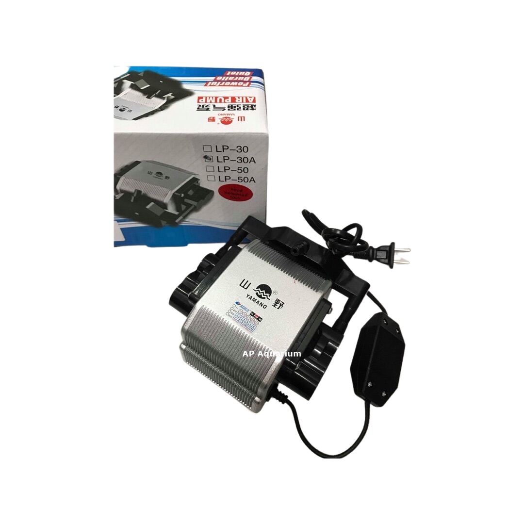 YAMANO LP-30A ปั๊มลมเสียงเงียบ แยกได้ 4 -6 หัวทราย - Apple Aqua - ThaiPick