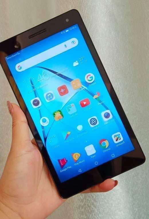 Huawei Tab 3มือ2ไว้เรียนออนไลน์ ของแถมสายชาร์ ระบบปฏิบัติการ Android 6. ...
