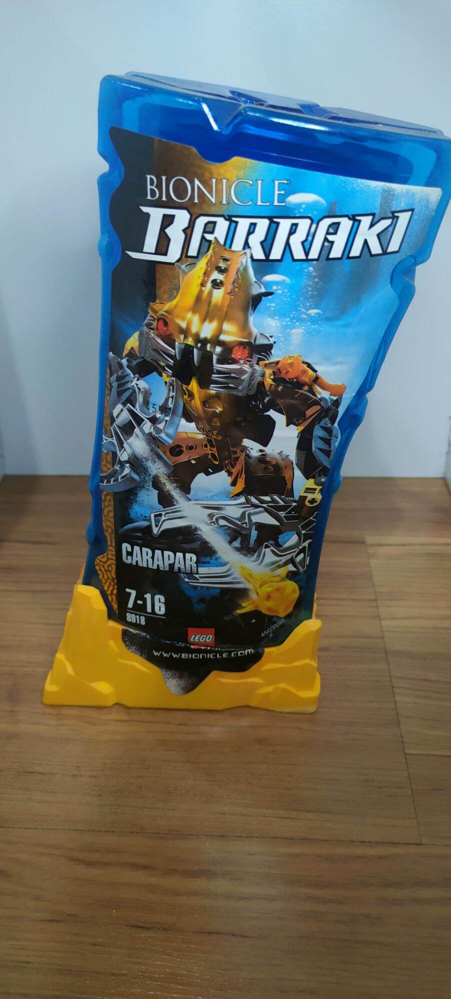 (Canister) กล่องเปล่า 8918 Barraki Carapar - Bionicle Mega Storage ...