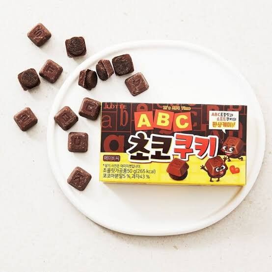 พร้อมส่งคุกกี้ช็อกโกแลต LOTTE ABC CHOCO COOKIE 50 g - Pinkie pink shop ...