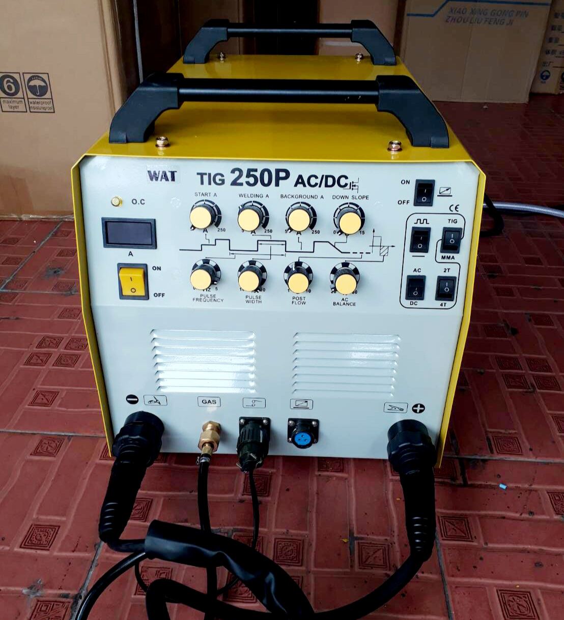 TIG-250P AC/DC ไฟเข้า 220V. เชื่อมอลูมิเนียมได้ ประกัน 1ปี | Lazada.co.th