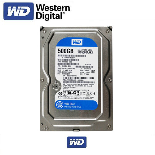 Western Digital 500GB WD 5000LPCX 7200RPM SATA 3.5 Desktop HDD Hard Drive - superstar club ...