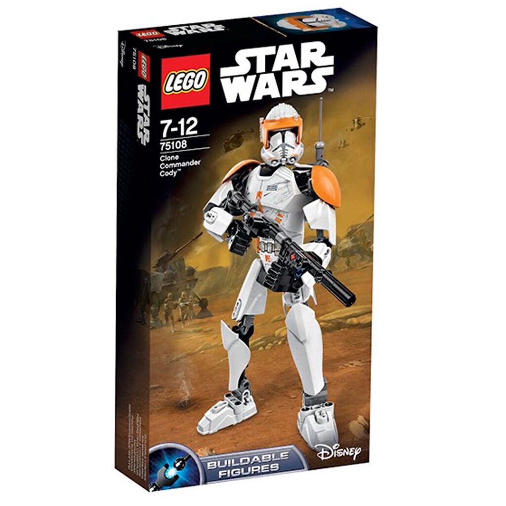 LEGO (กล่องมีตำหนิ) Star Wars 75108 Clone Commander Cody Buildable ...