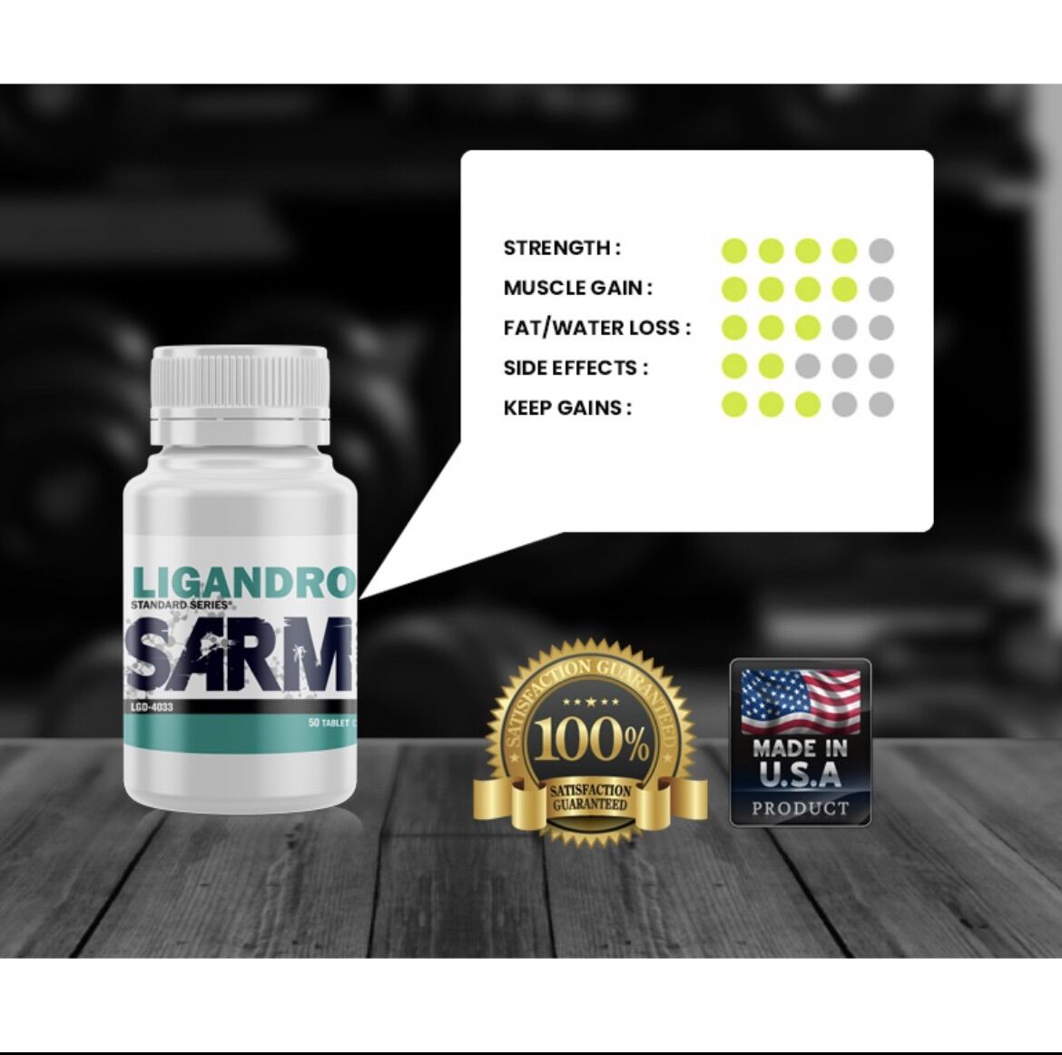 Sarms Combo Ligandrol LGD-4033 8 mg 50 tabs - Knowledge Sarms - ThaiPick