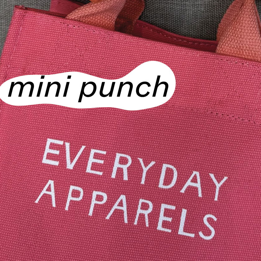 EVERYDAY APPARELS preorder mini tote dec 2023 กระเป๋าแคนวาสไซส์มินิ ...