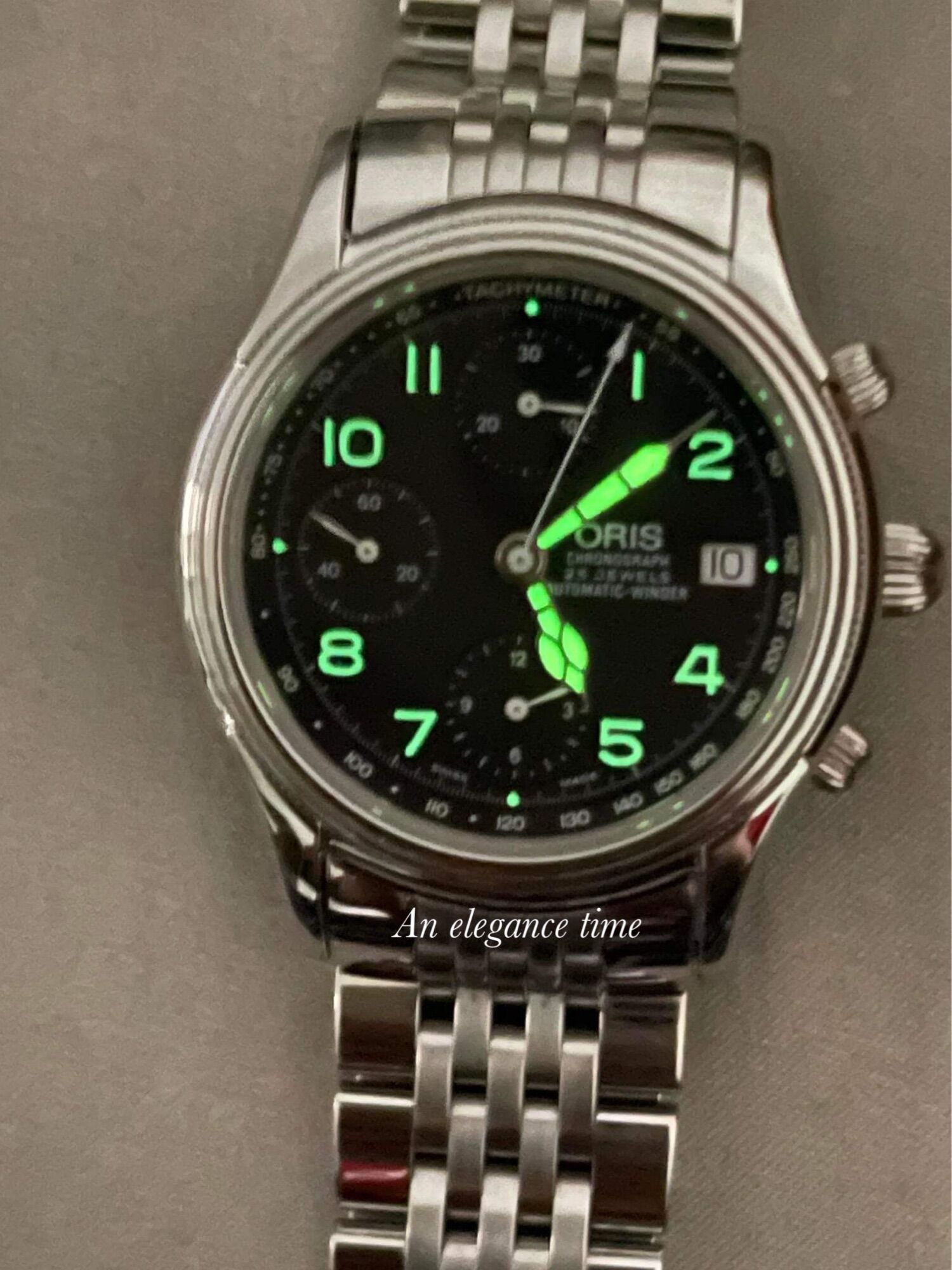 ORIS CHRONOGRAPH 25 Jewels ???? AUTOMATIC-WINDER - An elegance time ...