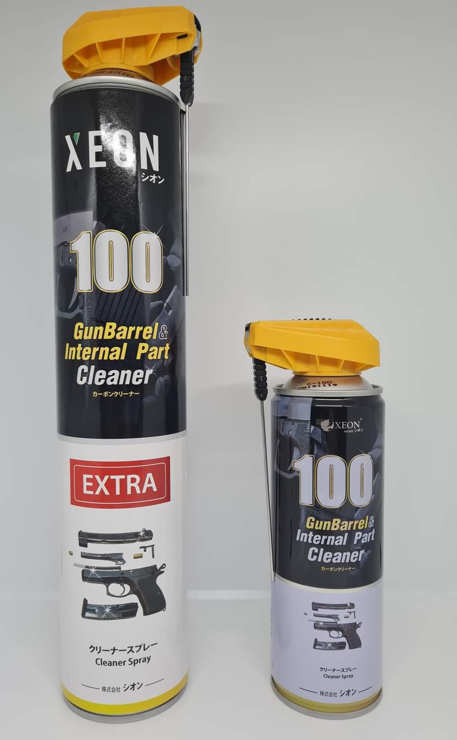 Xeon 100 cleaner extra ผลิตภัณฑ์น้ำยาล้างปืน ขนาด 800 ml. | Lazada.co.th