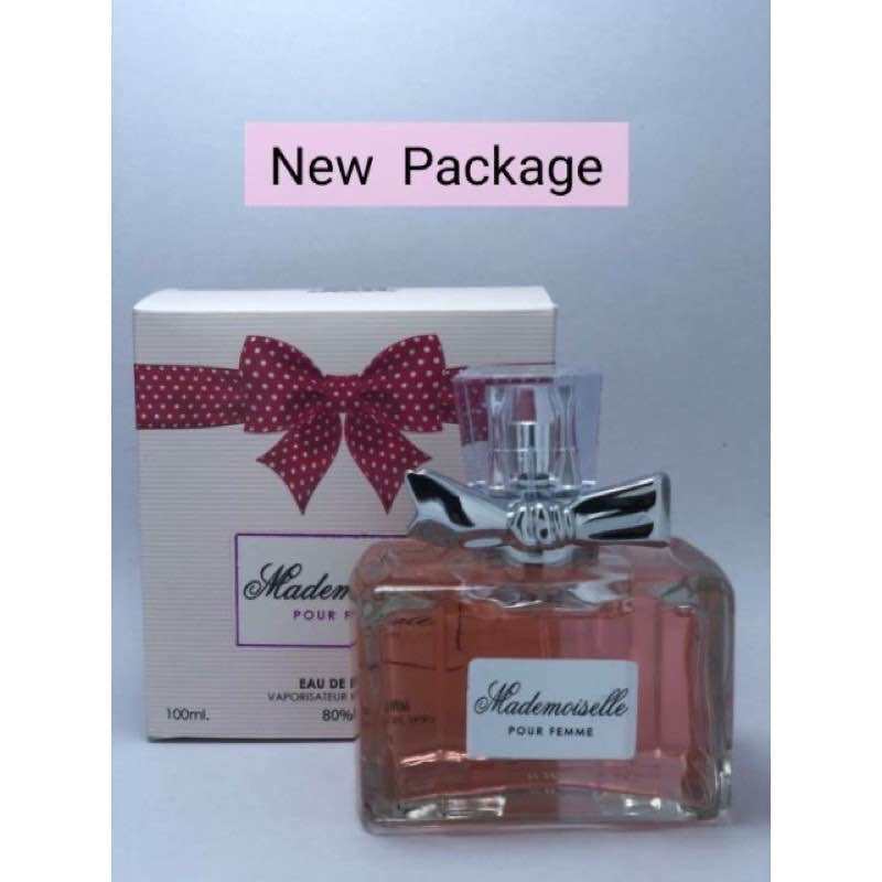 น้ำหอม MADEMOISELLE POUR FEMME 100ml.หอมหวานสไตส์ สาวหรูหรา ดูดี มีสเหน ...
