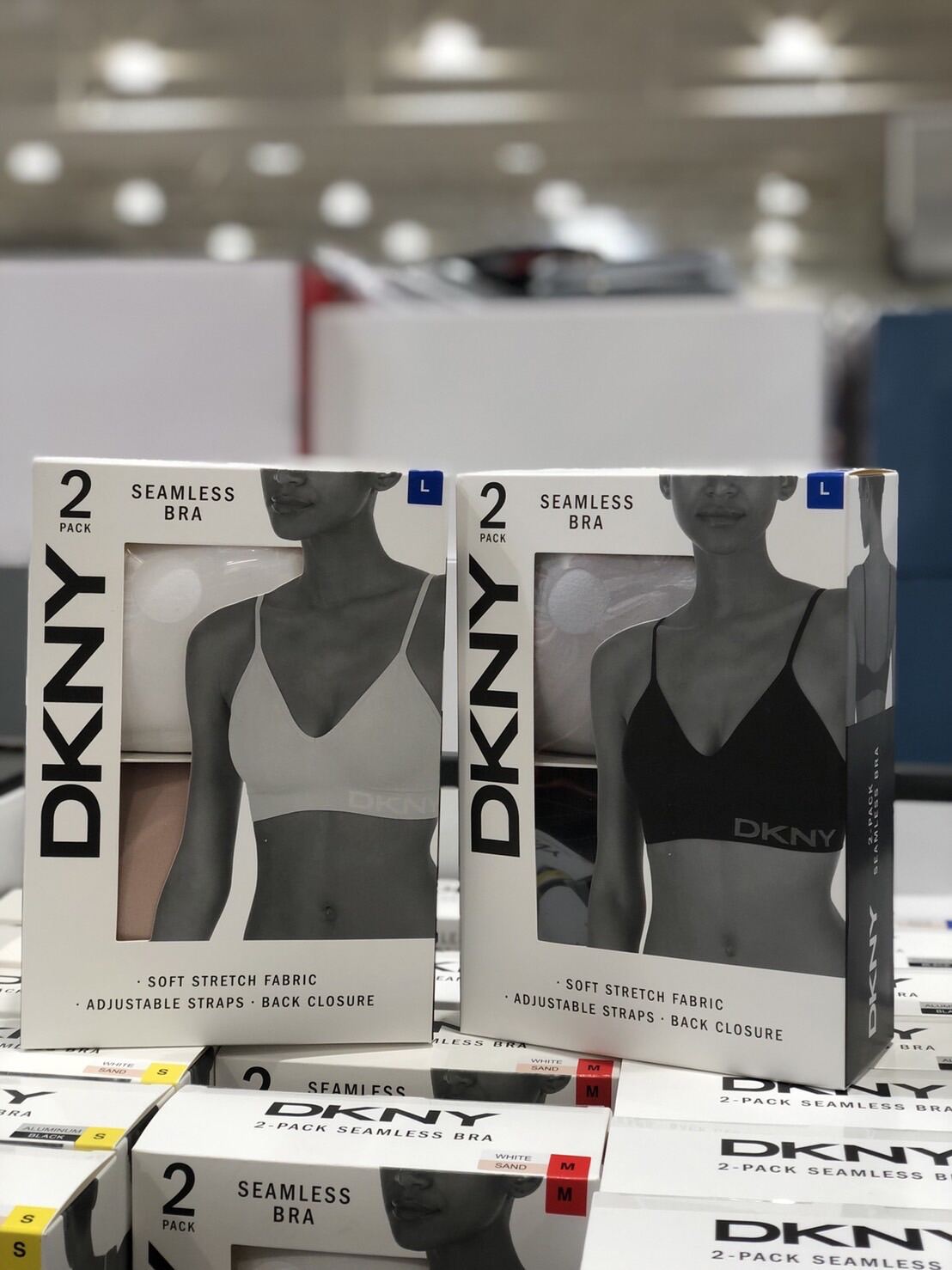DKNY Bralette บราไร้โครงแพคคู่ ใส่สบายมากค่ะ 1แพคมี2ตัว - 89 Shop USA - ThaiPick
