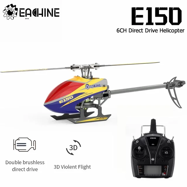 YUXIANG F150 RTF Controller 6CH 6-แกน Gyro 3D 6G มอเตอร์ Brushless แบบ ...