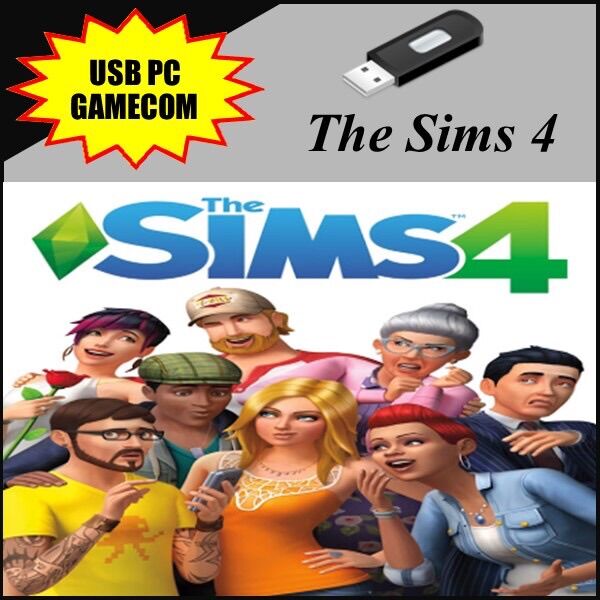 USB เกมส์คอม-The Sims 4 (ภาคหลัก + ภาคเสริม 24 in 1) | Lazada.co.th