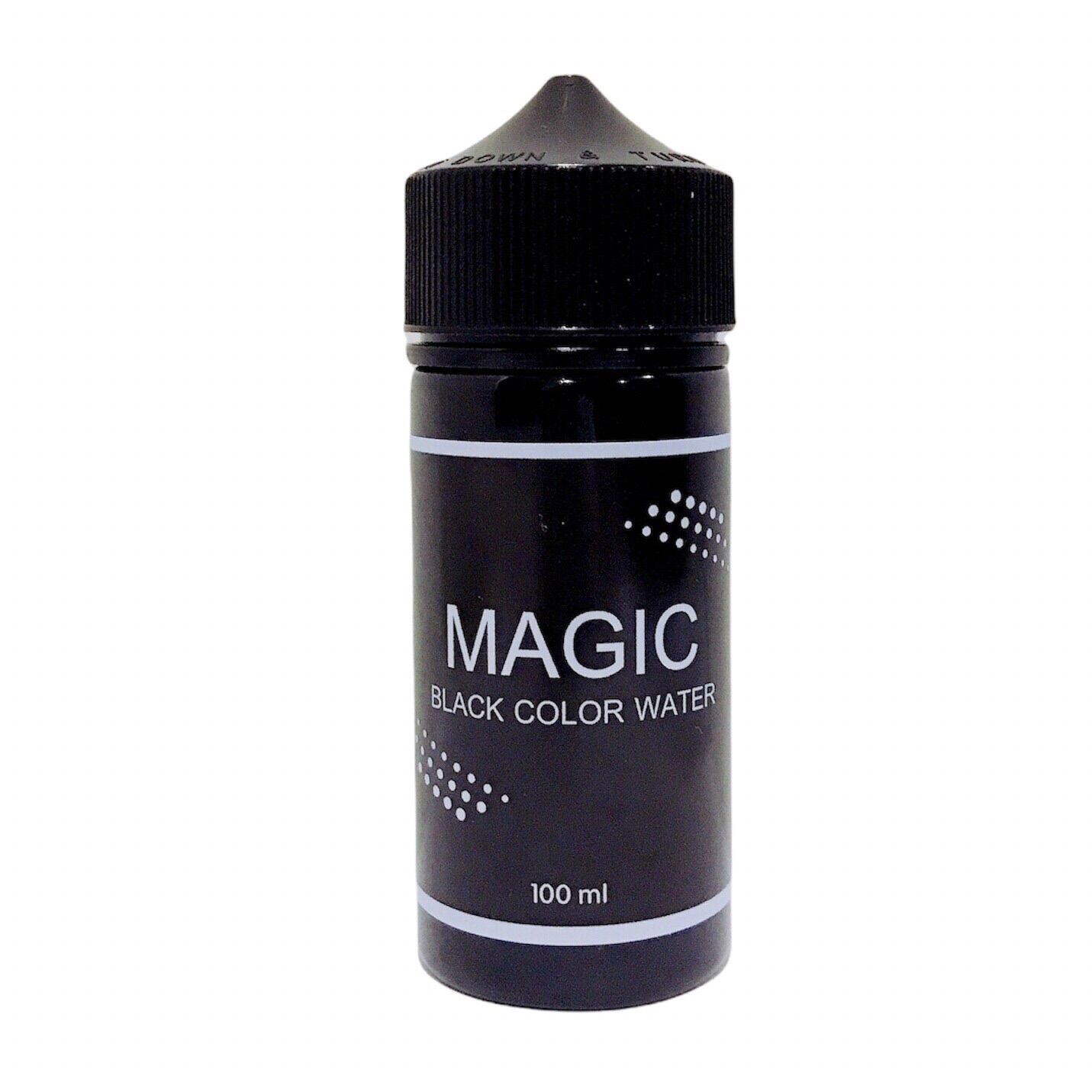 แม่สีผม ชนิดน้ำ สีเทาเข้ม สีชัดติดทน MAGIC BLACK COLOR WATER เมจิก แบ ...