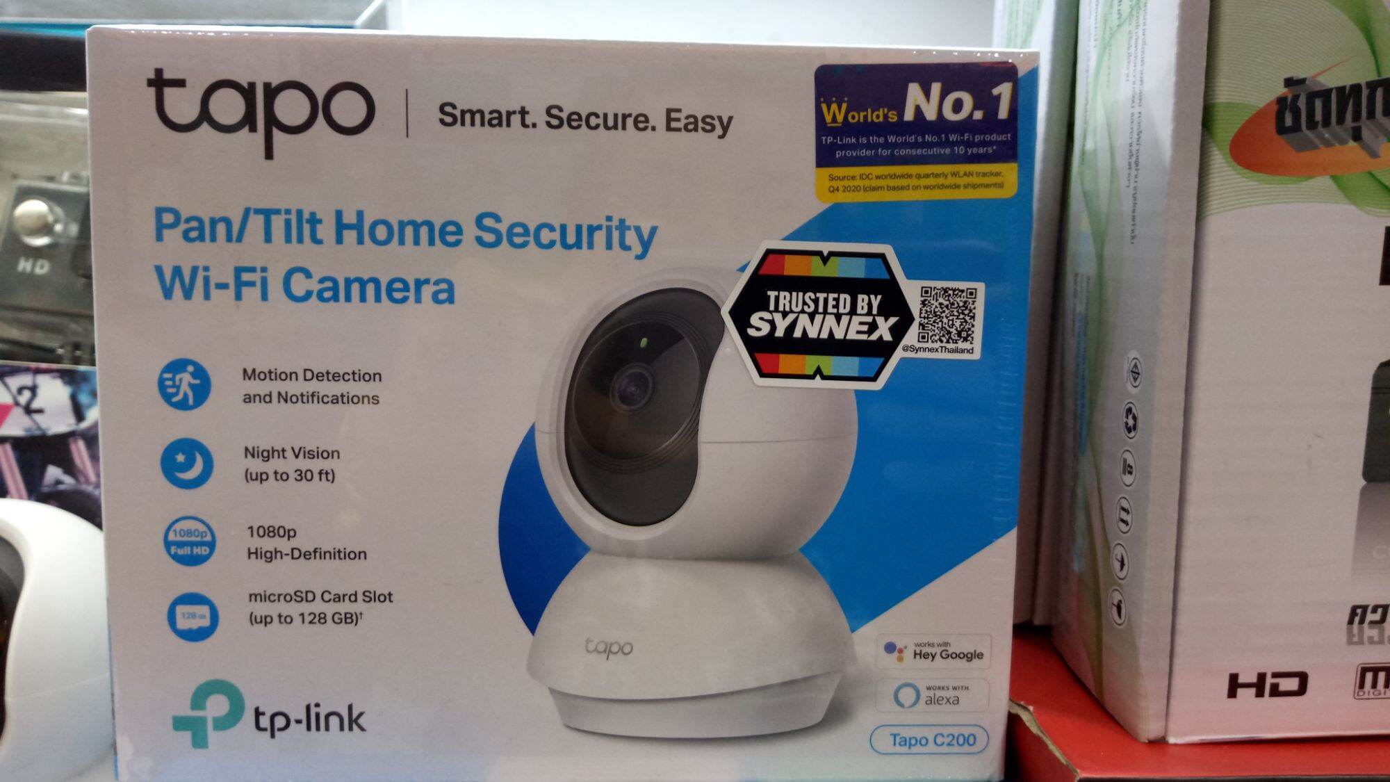 TP-Link Tapo C200 1080P PanTilt Wi-Fi Home Security Camera BY ...