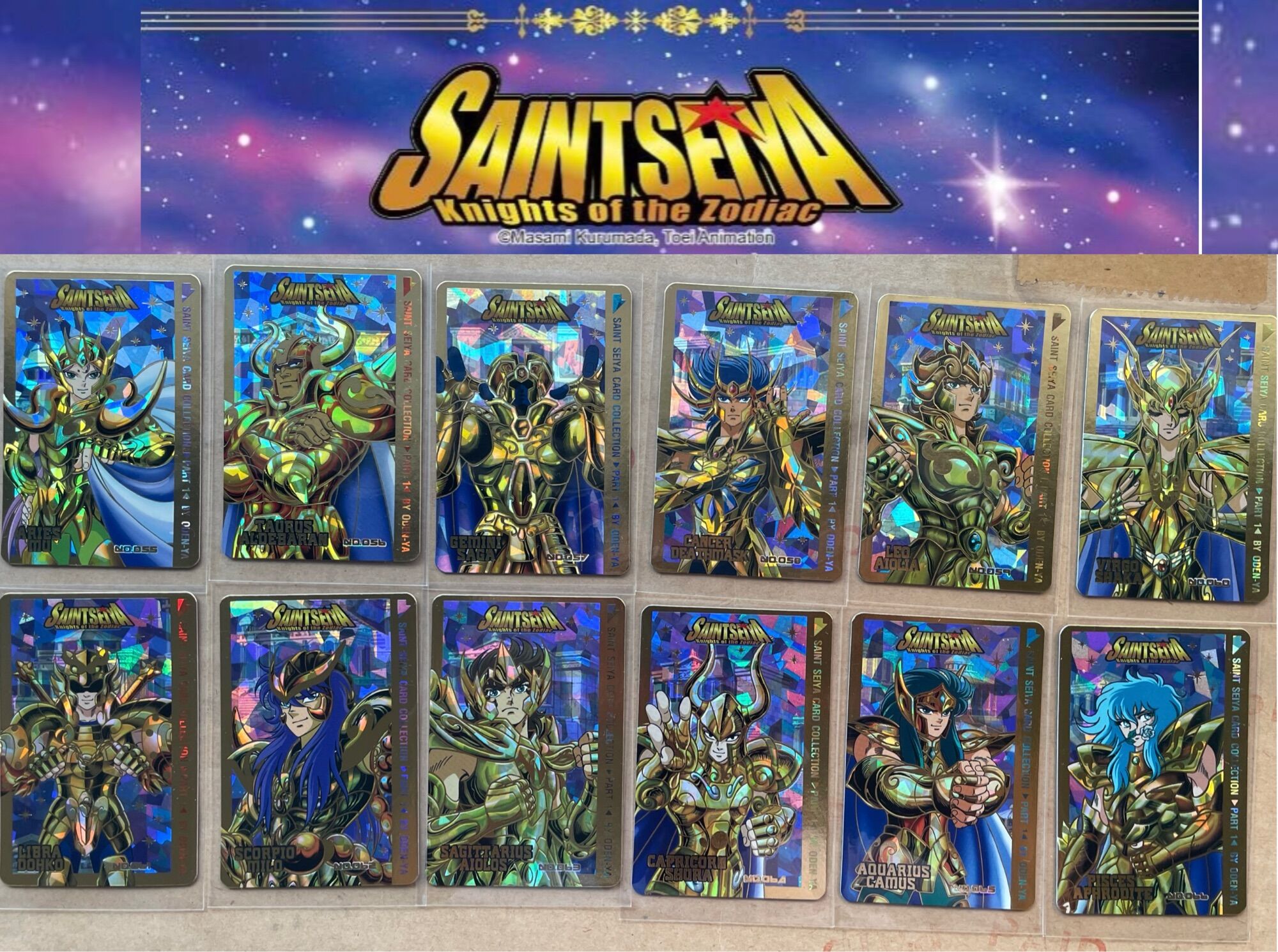 Oden-Ya [การ์ดโอเดนย่าเซนต์เซย่า 12 ราศี] จาก Box set B,C | Lazada.co.th