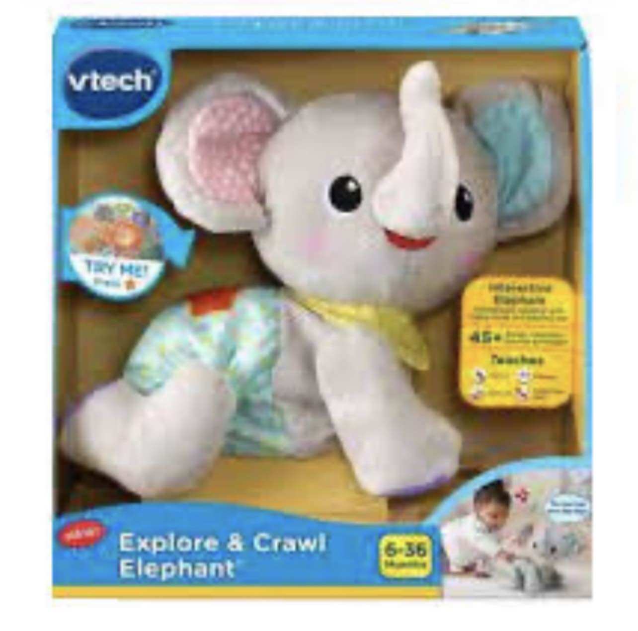 ตุ๊กตาหมีน้อยชวนคลาน VTech Explore Crawl Learning Cub Bear - ️ ️บ้านของ ...